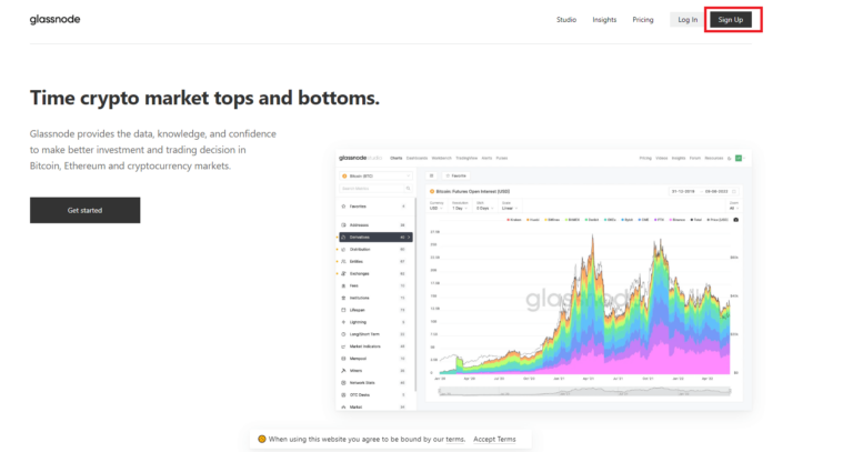 گلس نود (Glassnode) چیست؟ آموزش ثبت نام و استفاده از سایت گلس نود - میهن بلاکچین