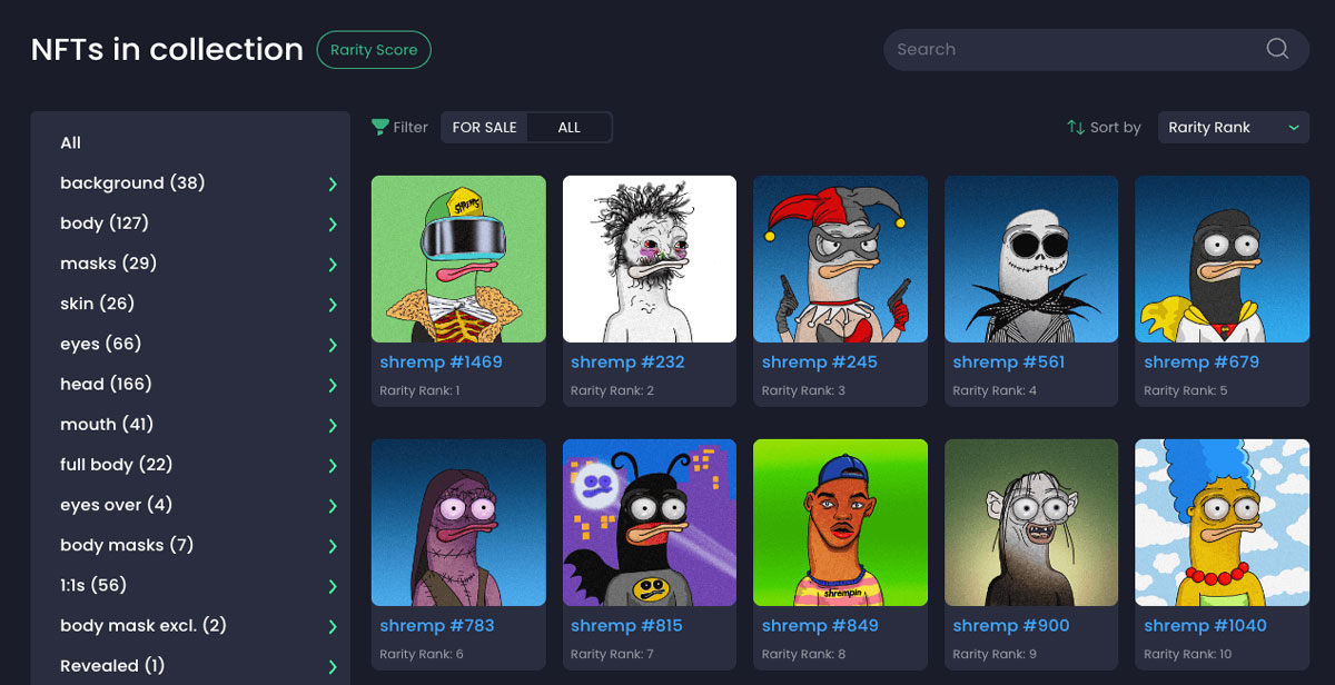 معرفی ۱۷ ابزار کاربردی برای بررسی کمیابی NFT - میهن بلاکچین