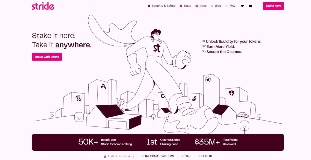 استراید چیست؟ معرفی پلتفرم Stride و توکن STRD - میهن بلاکچین