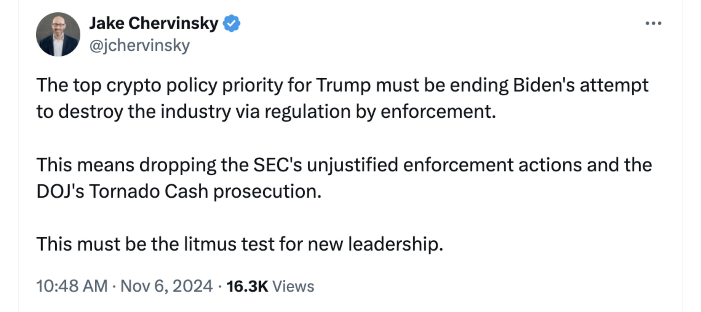 در دوره دونالد ترامپ چه کسی رهبر SEC خواهد شد؟